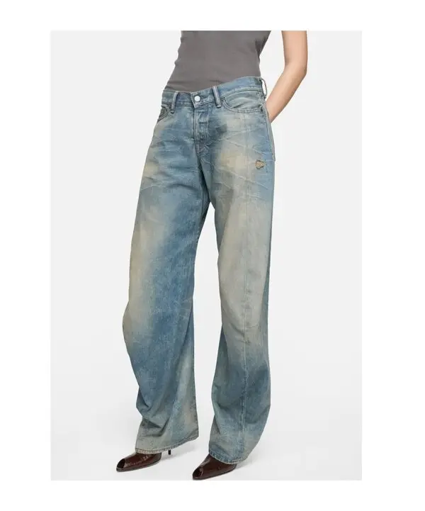 Acne Studios Faded Relaxed Fit Jeans