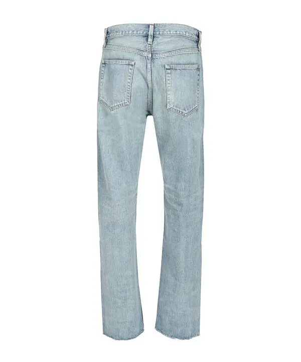 Fear Of God Straight-leg Frayed-edge Jeans