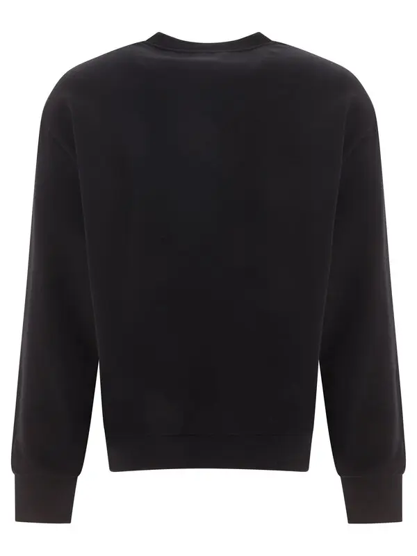 Prada Logo Plaque Crewneck Sweatshirt
