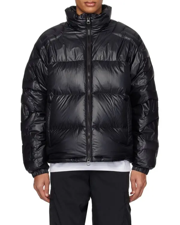 Burberry Padded Funnel Neck Zipped Jacket