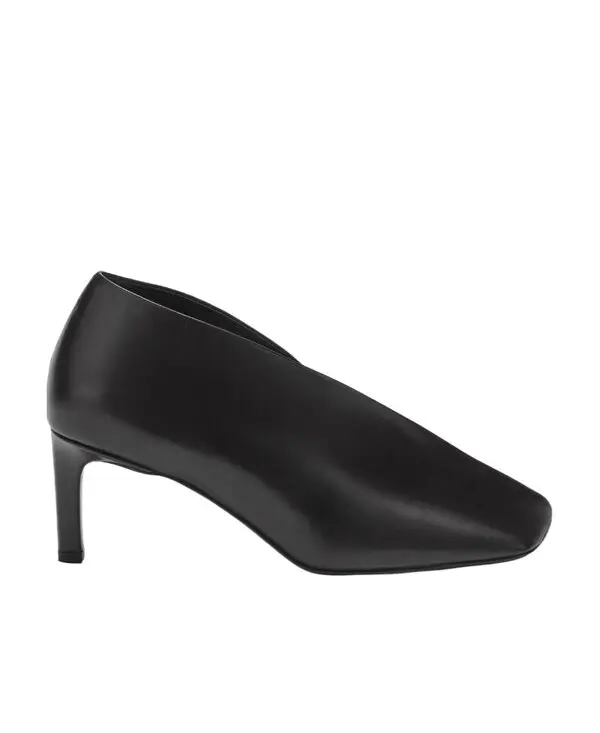 JIL SANDER Square Toe Pumps - Black