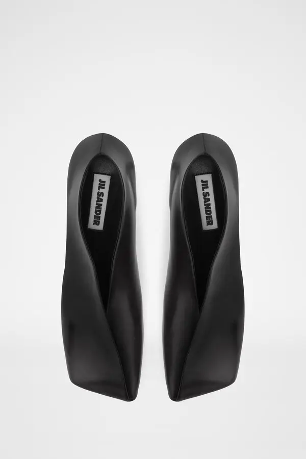 JIL SANDER Square Toe Pumps