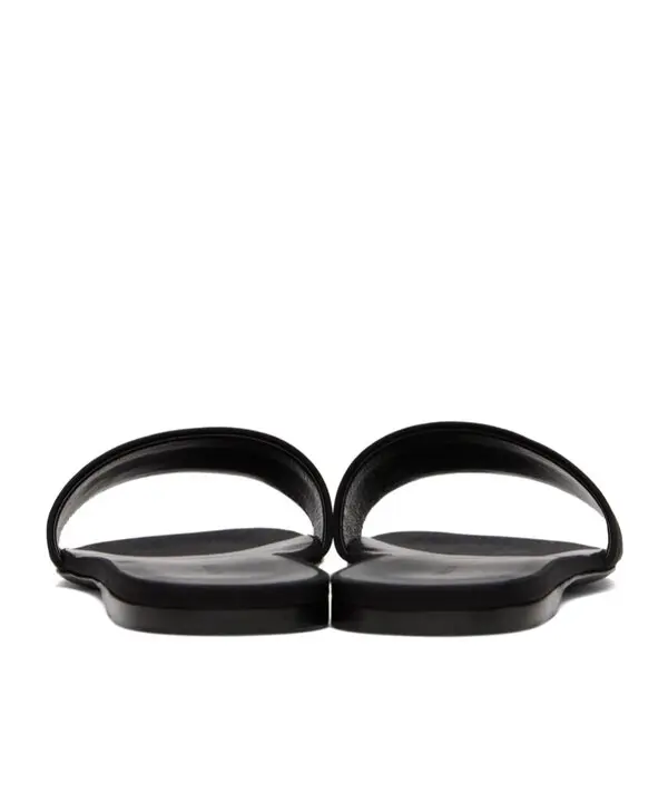 THE ROW Combo Flat Sandals - Black