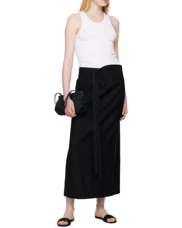 THE ROW Combo Flat Sandals - Black