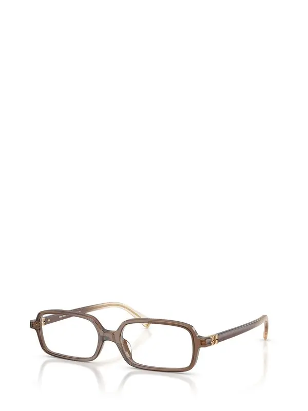 Miu Miu Pillow Frame Eyeglasses - Brown