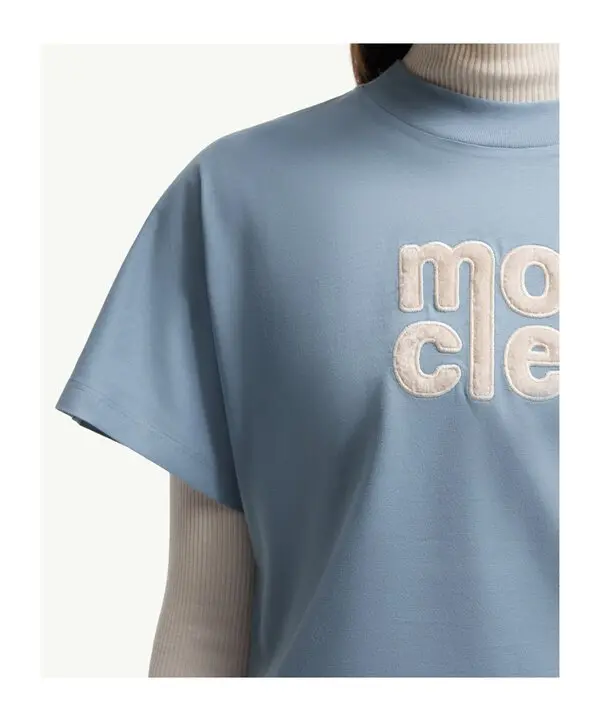 Moncler Teddy Logo Cotton T-shirt
