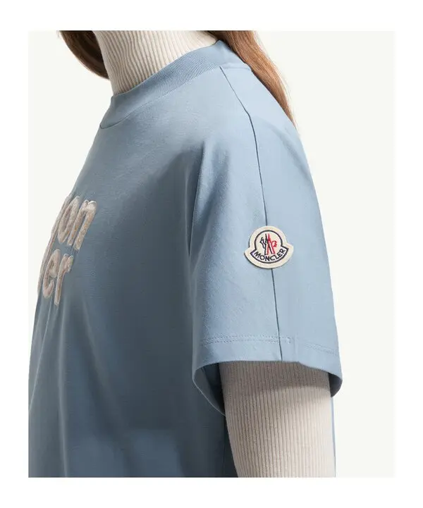 Moncler Teddy Logo Cotton T-shirt
