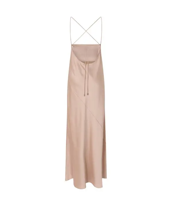 Pinko Camisole Strap Dress With Belt - No
