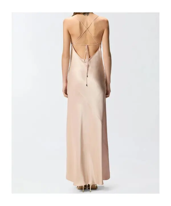Pinko Camisole Strap Dress With Belt - No