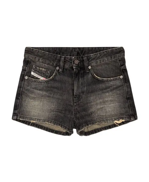 DIESEL® De-yuba Denim Shorts - Black/dark Grey