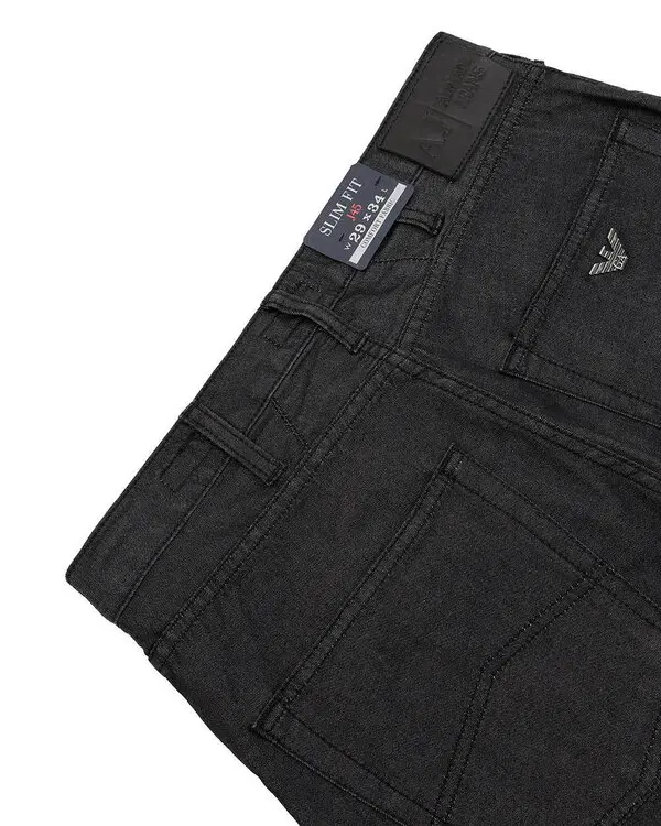 Emporio Armani Slim Fit Denim - Black