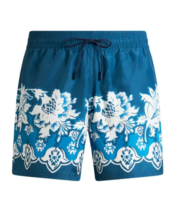 Etro Printed Swim Shorts - Multi
