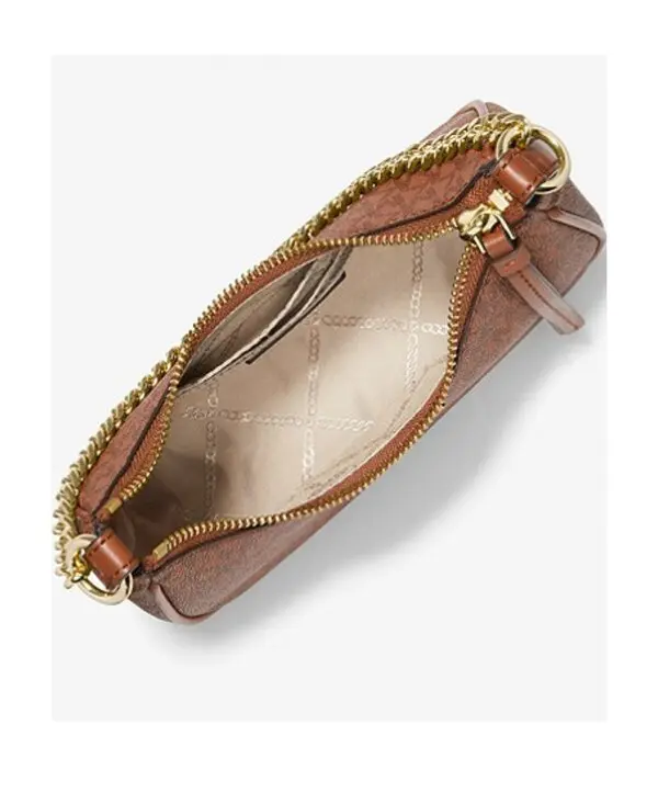 Michael Kors Jet Set Charm Logo Leather Bag