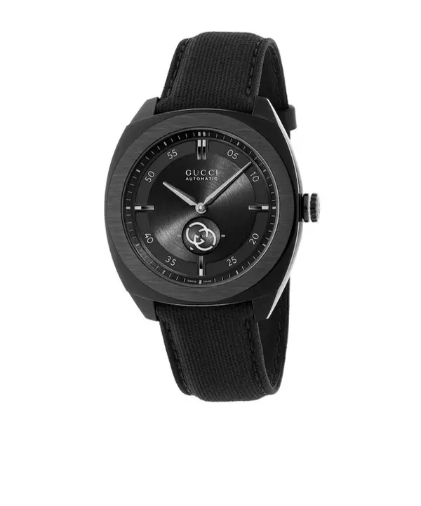 Gucci Interlocking Watch, 41mm - Black