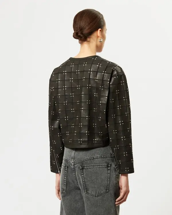 Isabel Marant Étoile Rosana Studded Leather Jacket