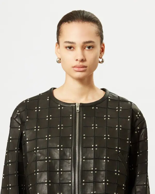 Isabel Marant Étoile Rosana Studded Leather Jacket
