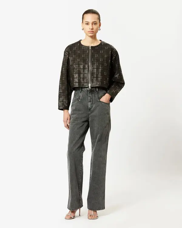 Isabel Marant Étoile Rosana Studded Leather Jacket