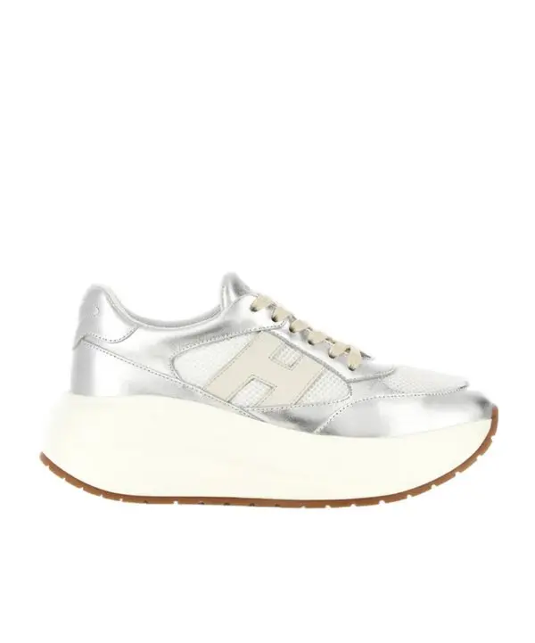 Hogan Maxi I Active Sneakers - Silver