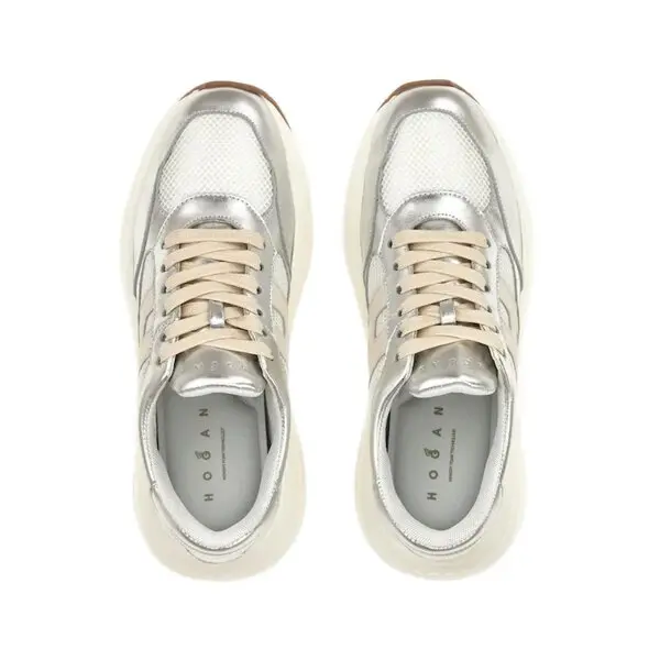 Hogan Maxi I Active Sneakers - Silver