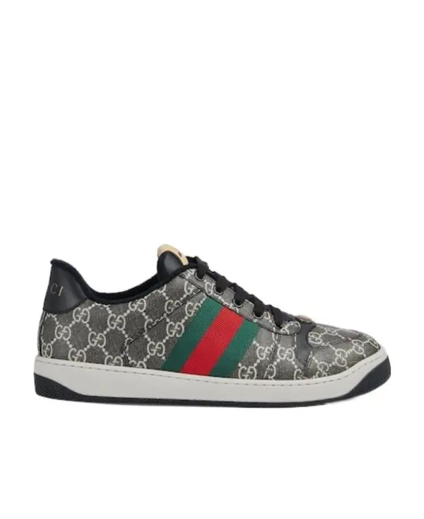 Gucci Screener Low-top Sneakers - Black
