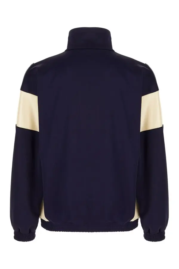 Valentino Garavani Logo-patched Zip-up Sweatshirt