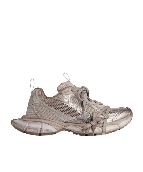 Balenciaga 3xl Lace-up Sneakers - Greige