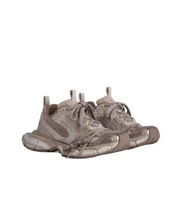 Balenciaga 3xl Lace-up Sneakers - Taupe