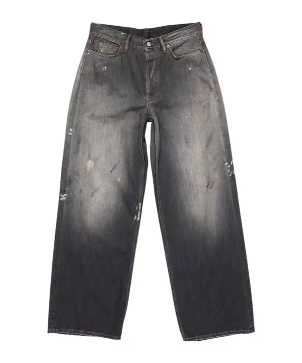 Acne Studios 1981 Loose Fit Jeans - Black
