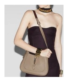 Gucci Jackie 1961 Medium Shoulder Bag - Brown