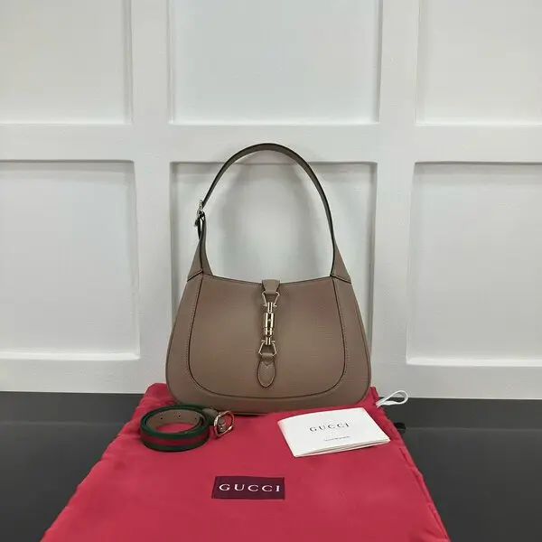 Gucci Jackie 1961 Medium Shoulder Bag - Brown