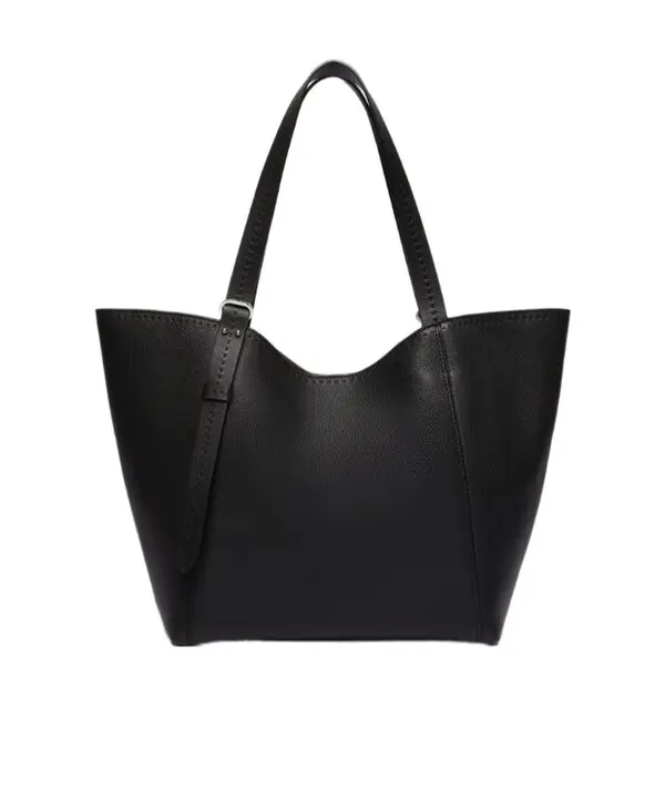 Max Mara Trapezoidal Tote Bag With Magnetic Clasp