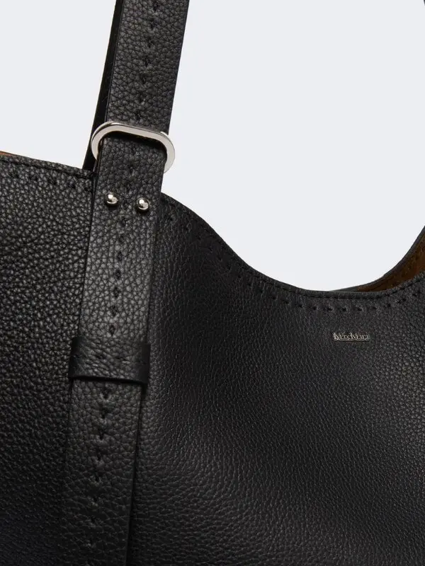Max Mara Trapezoidal Tote Bag With Magnetic Clasp