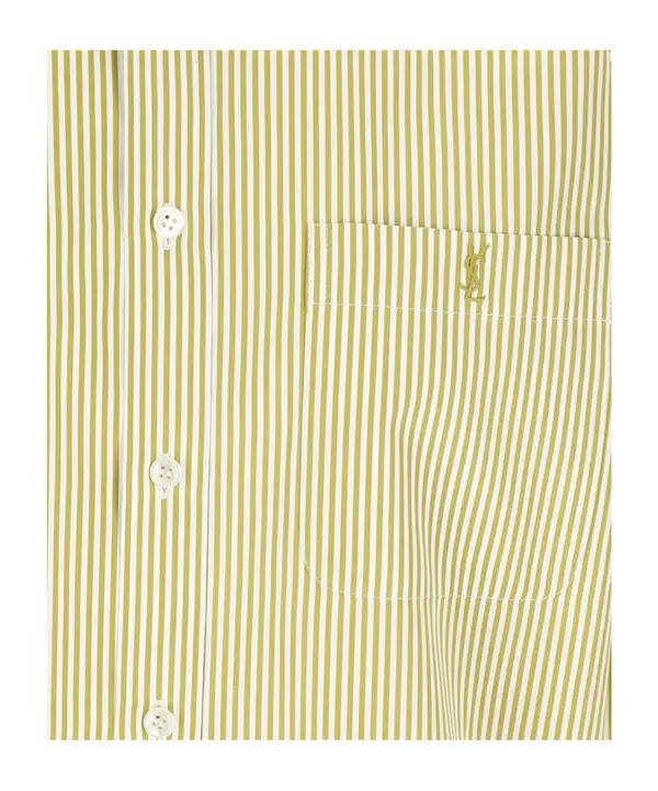 Saint Laurent Striped Button-up Shirt