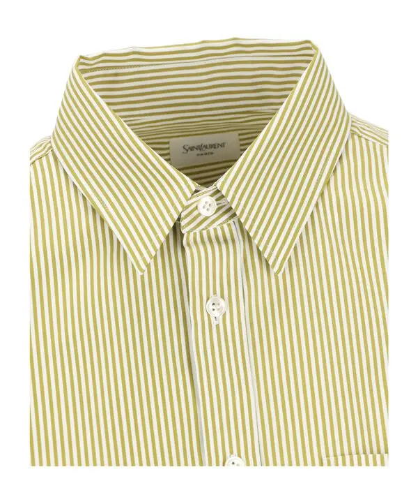 Saint Laurent Striped Button-up Shirt