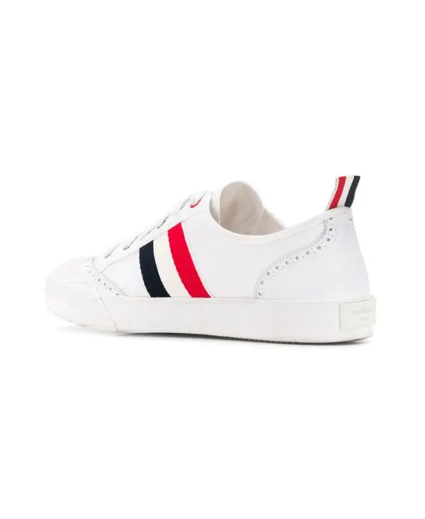 Thom Browne Canvas Brogue Sneakers