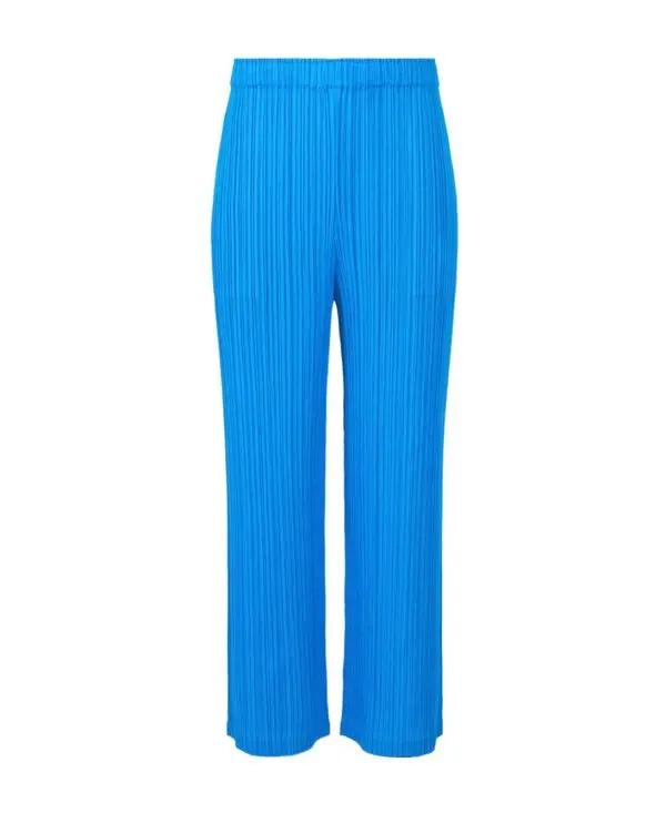 Issey Miyake Pleated Trousers - Blue
