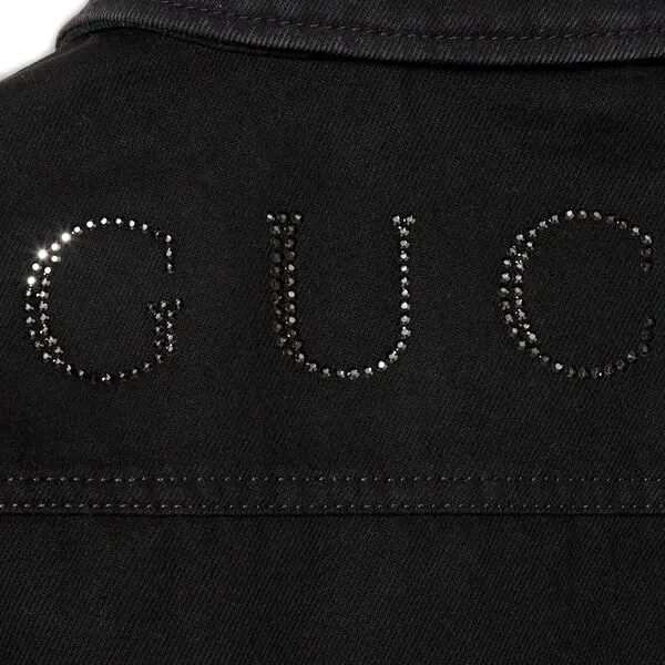 Gucci Denim Zip Shirt