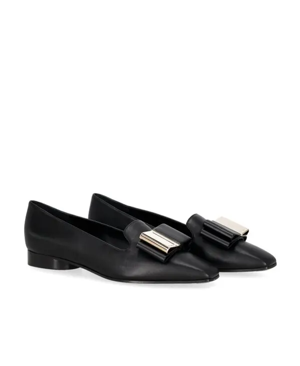 FERRAGAMO Love" Loafers With Decorative Accent