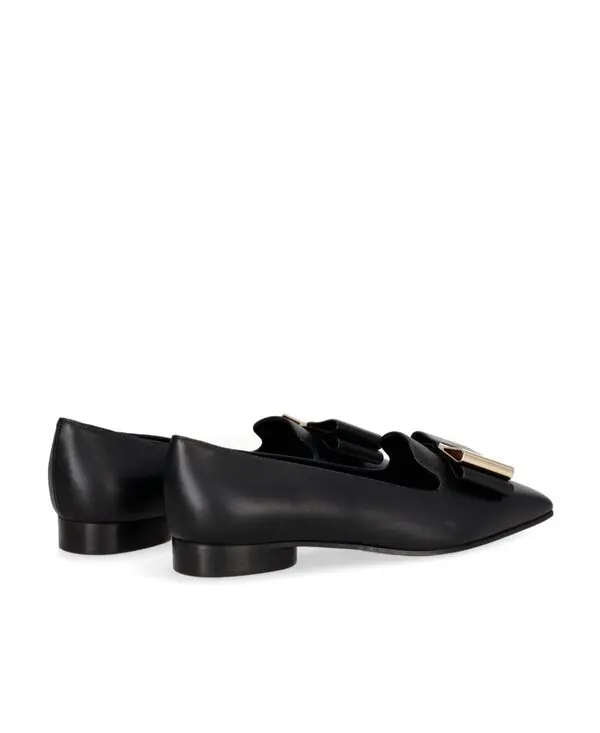 FERRAGAMO Love" Loafers With Decorative Accent