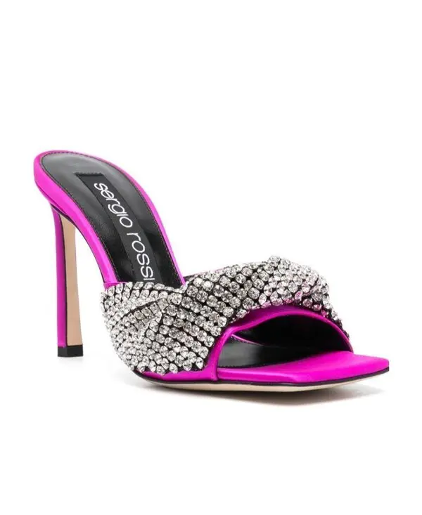 SERGIO ROSSI Embellished High-heeled Sandals