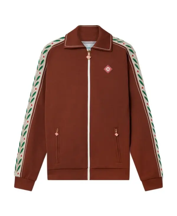 Casablanca Laurel Track Jacket - Red