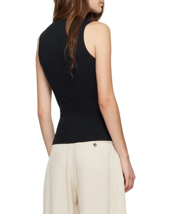 J.W.ANDERSON Anchor Logo Ribbed Tank Top
