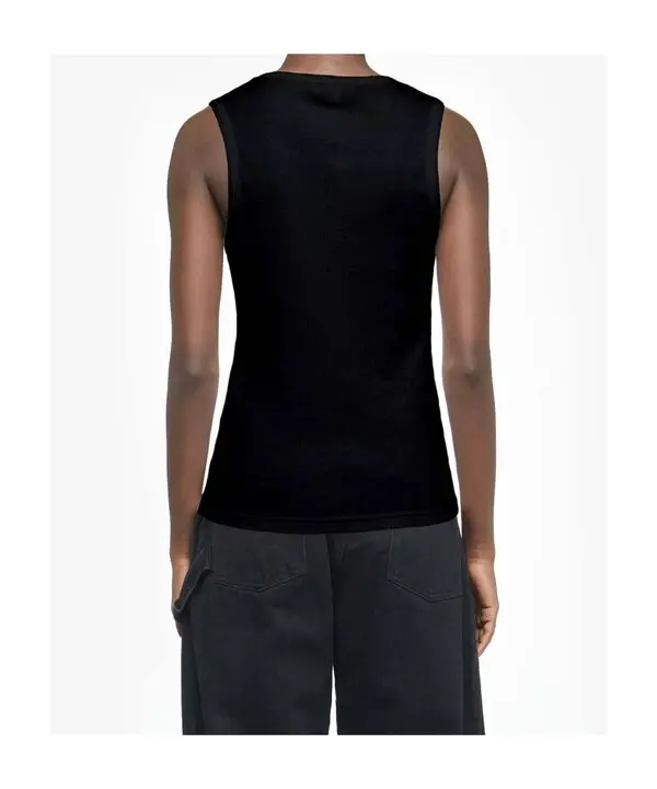 J.W.ANDERSON Anchor Logo Ribbed Tank Top
