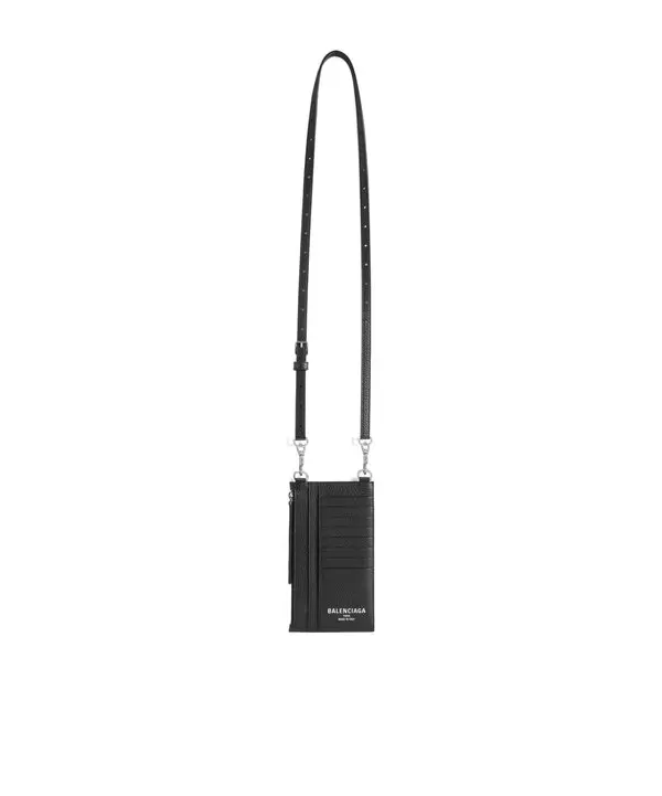 Balenciaga Credit Phone Holder - Black