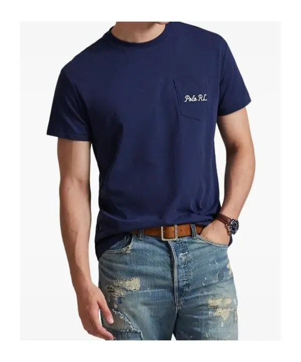 Polo Ralph Lauren Polo Bear Printed Crewneck T-shirt - Blue