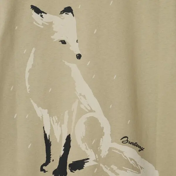 Burberry Fox Print T-shirt