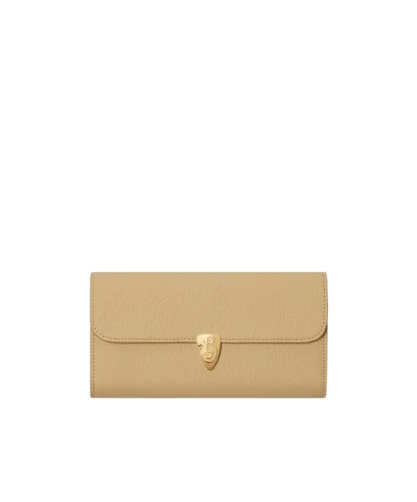 Burberry B Shield Continental Wallet - Sand