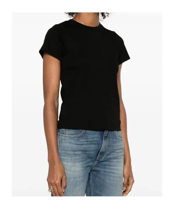 Alexander McQueen Skull Embroidered Crewneck T-shirt