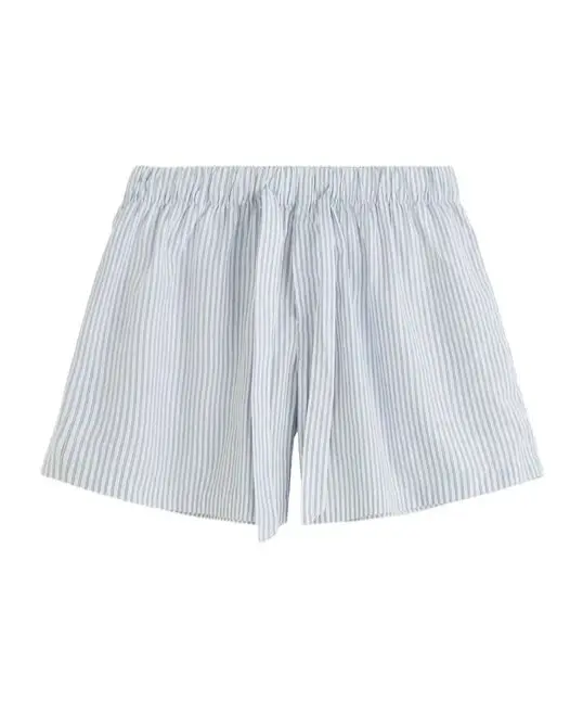 TEKLA Striped Pajamas - White
