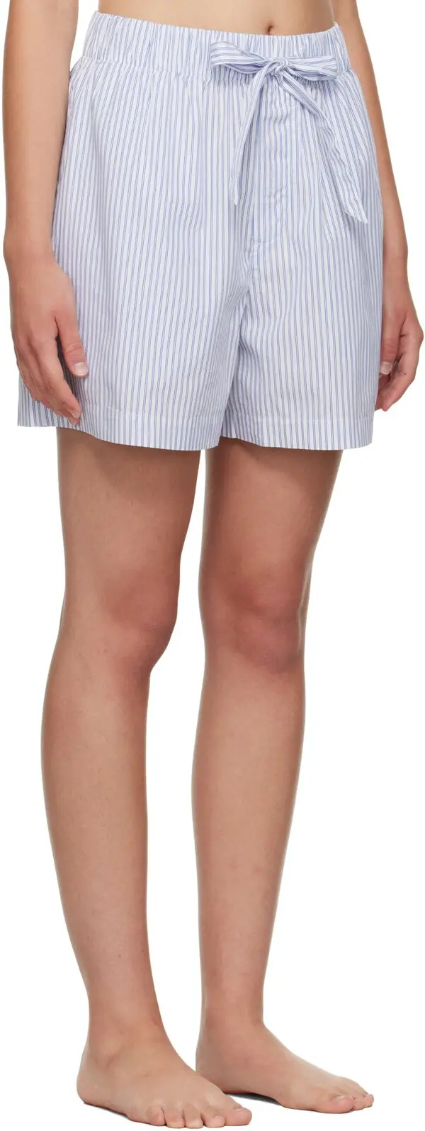 TEKLA Striped Pajamas - White